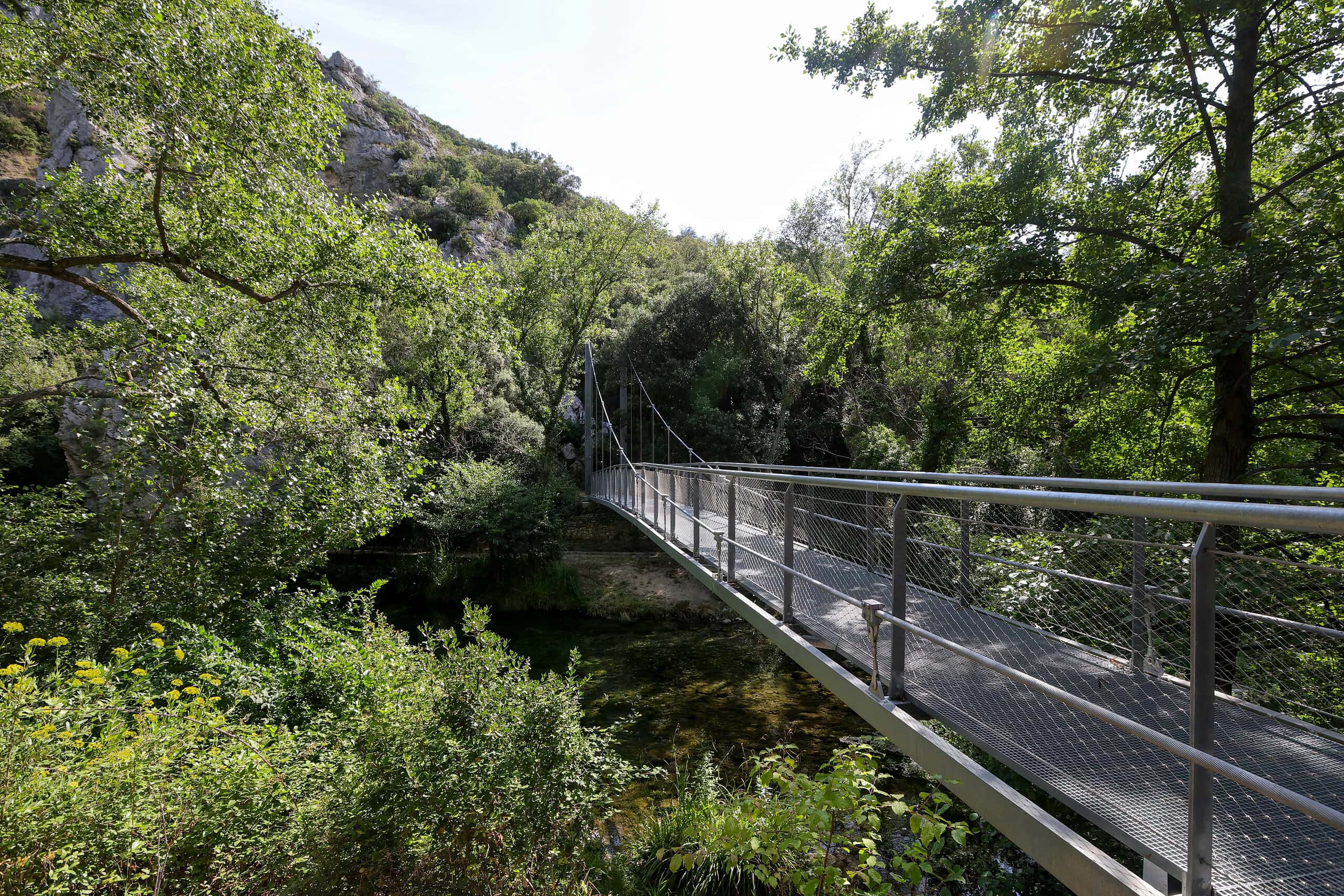 Pyrénées-Orientales : Renaissance de la passerelle de la Tirounère