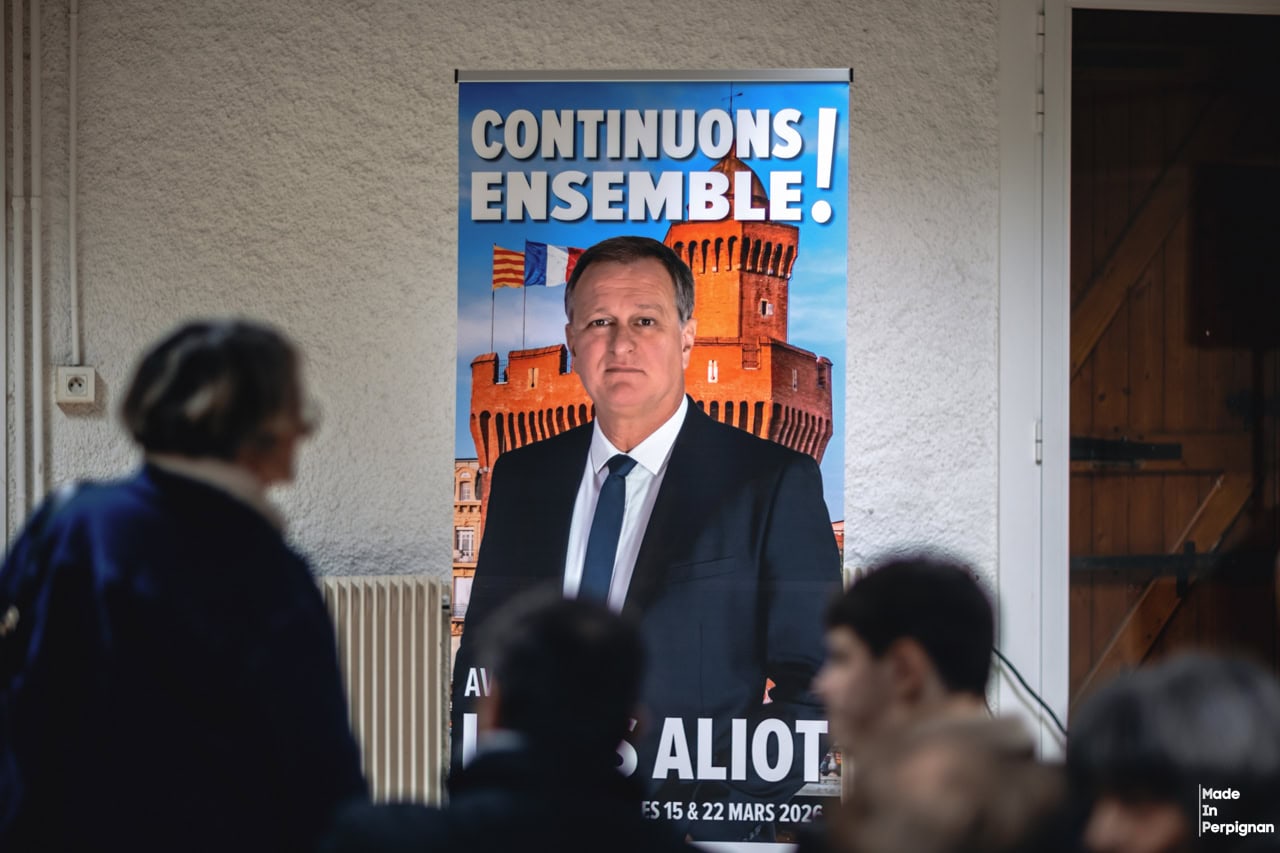À Perpignan, un sondage place Louis Aliot largement en tête du 1er tour
